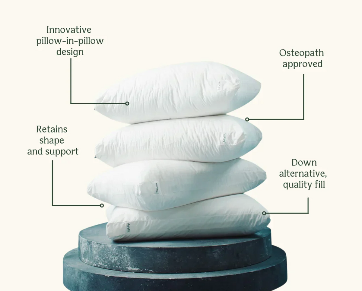 Neck Support Pillow - Mela Dual Pillow